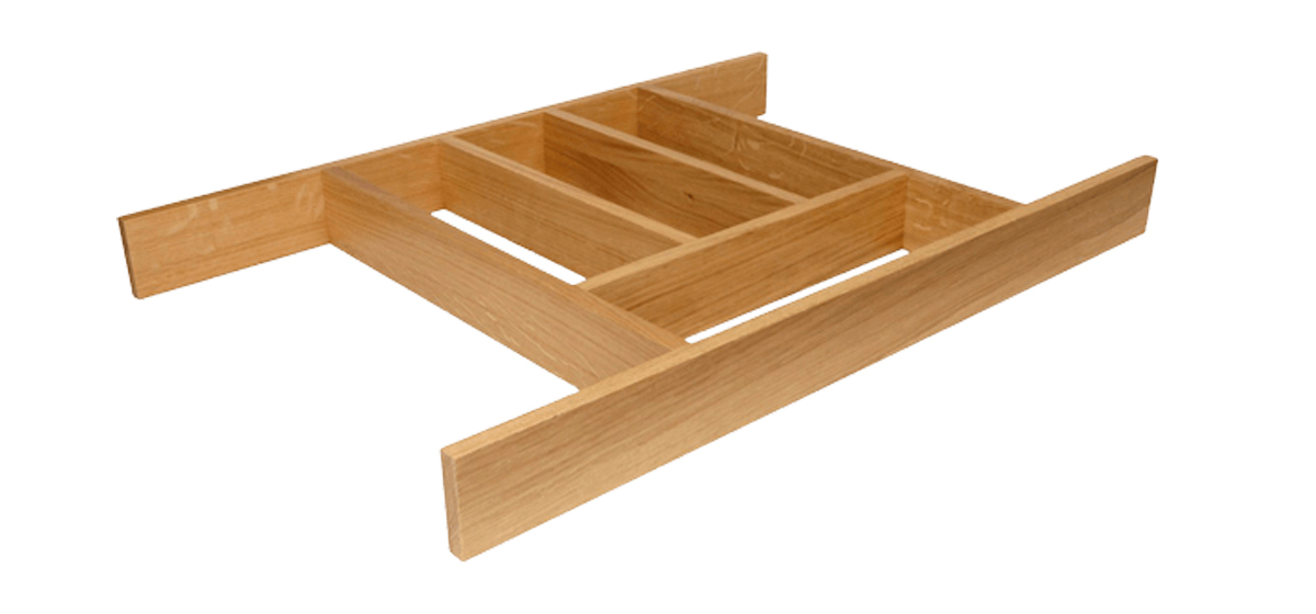 Oak Cutlery Drawer Insert - Classic Swift | Probox Drawers