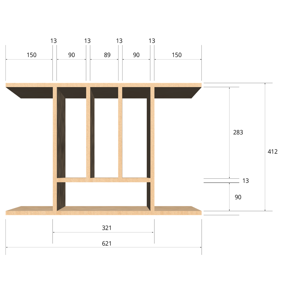 Oak Cutlery Drawer Insert - Classic Swift | Probox Drawers