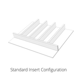 Wooden Cutlery Drawer Inserts + Trays In Oak, Maple, Beech